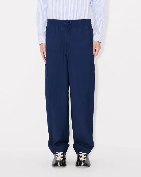 Kenzo Elasticated Waistband Cargo Trousers
