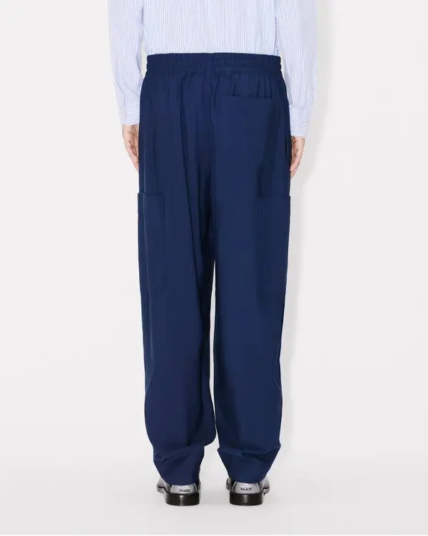 Kenzo Elasticated Waistband Cargo Trousers