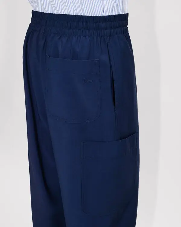 Kenzo Elasticated Waistband Cargo Trousers