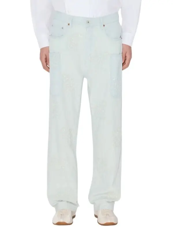 Kenzo Cartoon Cargo Monkey Fit Jeans
