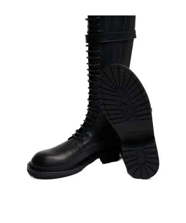 ANN DEMEULEMEESTER Knee-high Boots With Buckle