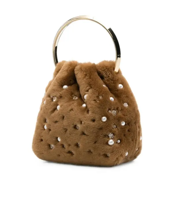 JIMMY CHOO Drawstring Handbag