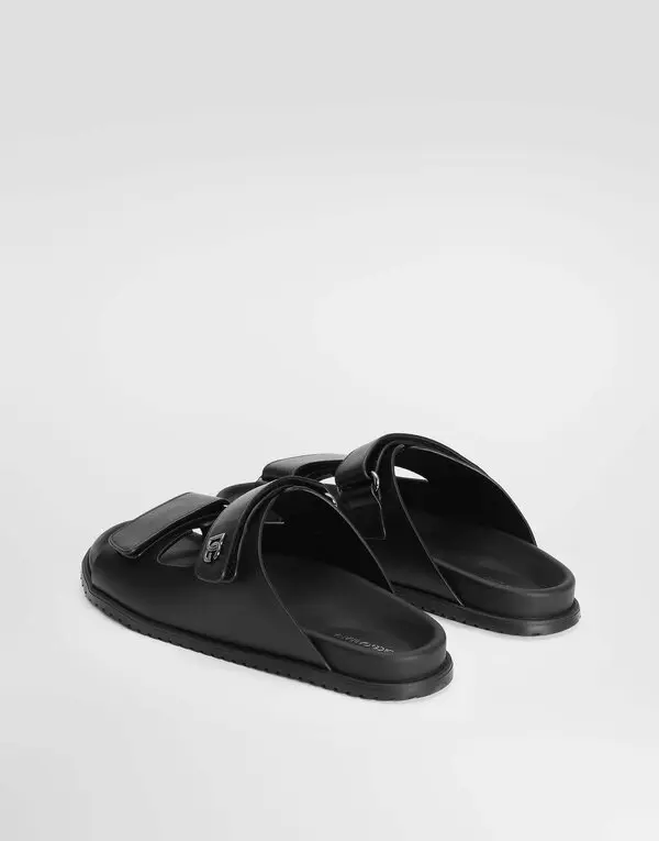 Dolce & Gabbana Dolce Gabbana Logo Plaque Sandals