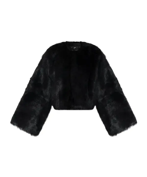 Dolce & Gabbana Dolce Gabbana Cropped Fur Jacket