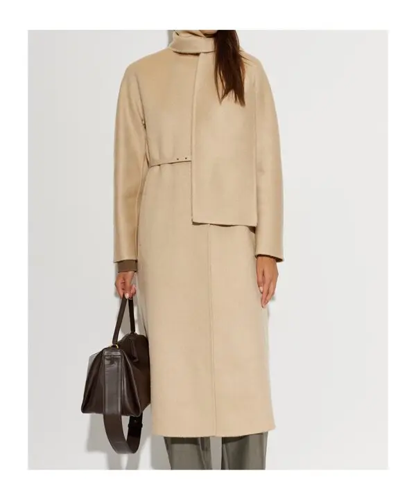 Max Mara Long-sleeved Coat - Beige