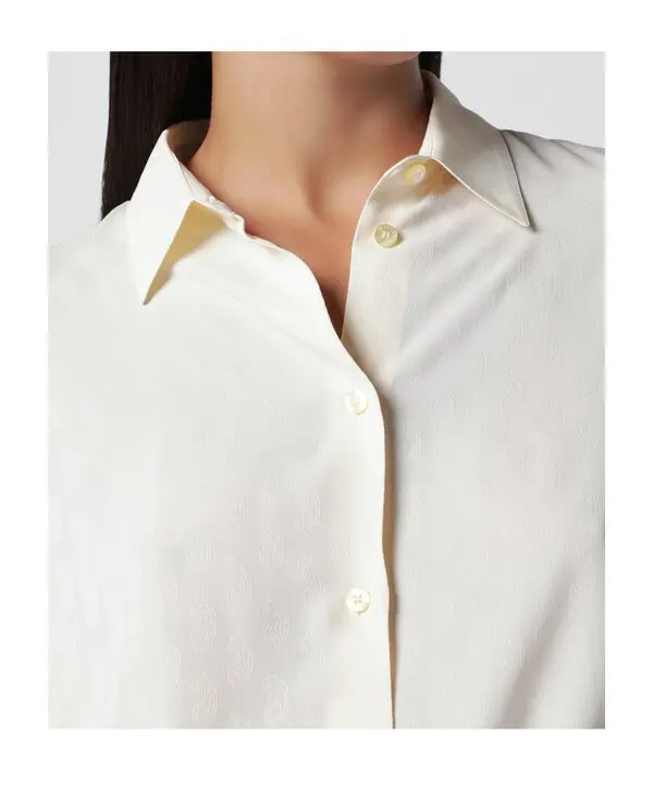 Etro Silk-blend Jacquard Shirt With Paisley Motif