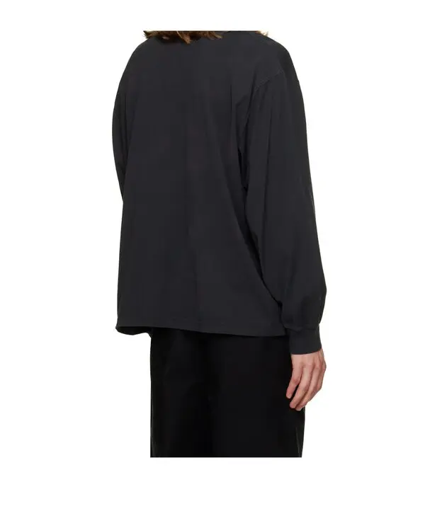SONG FOR THE MUTE Drape Crew Neck T-shirt
