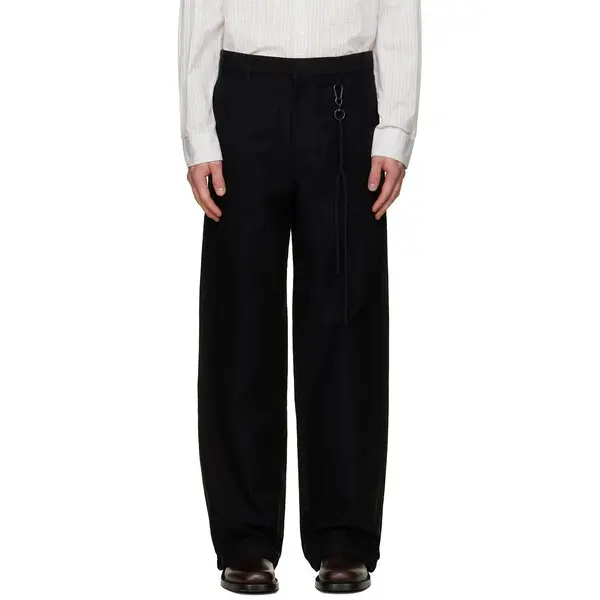 SONG FOR THE MUTE Straight Leg Moleskin Trousers