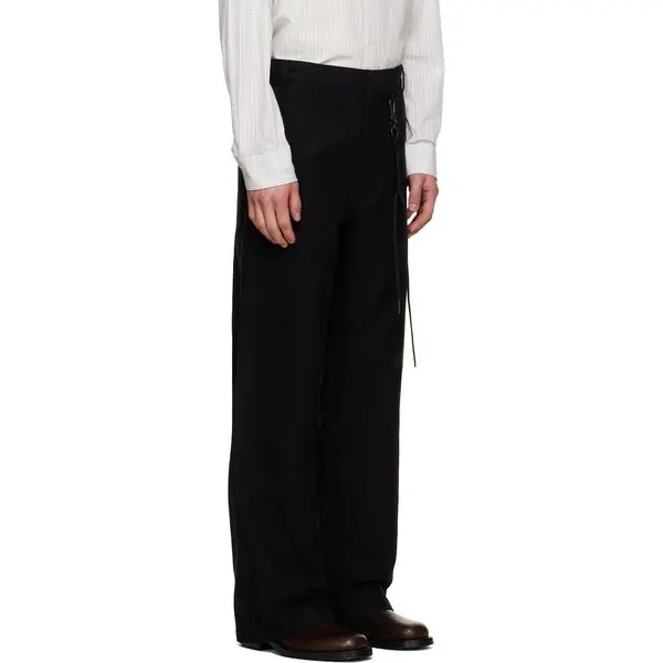 SONG FOR THE MUTE Straight Leg Moleskin Trousers