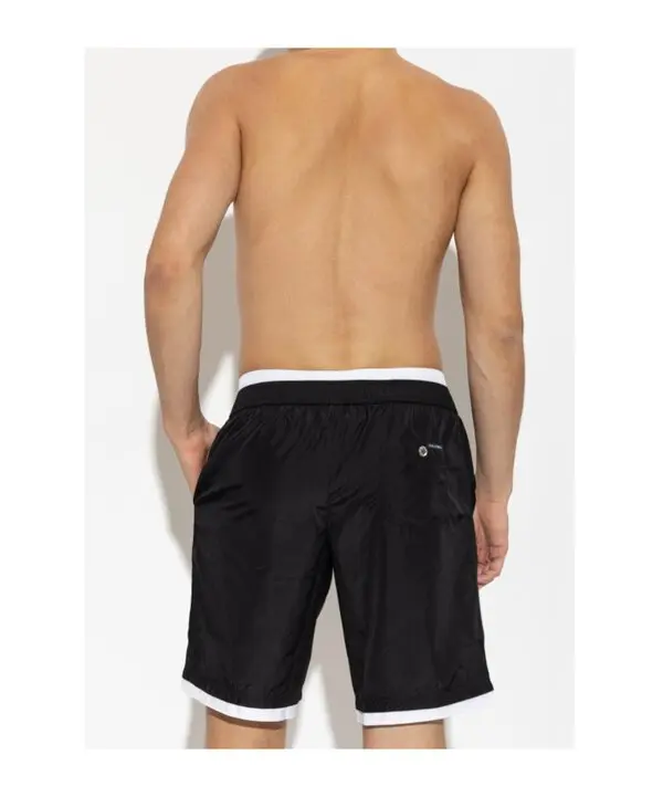 Dolce & Gabbana Dolce Gabbana Drawstring Swim Shorts