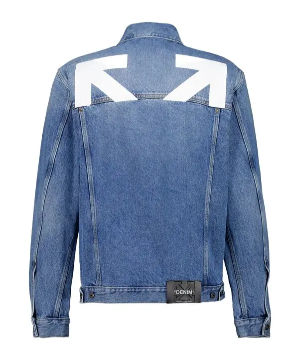 Off-White Long-sleeve Denim Jacket