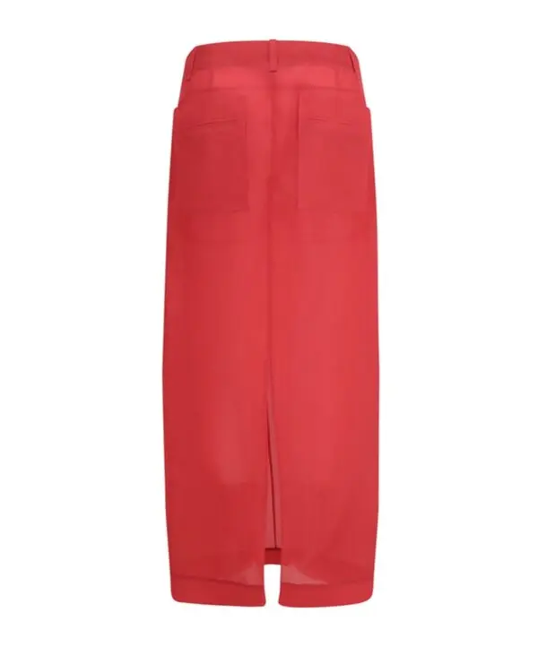 Khaite Sheer Skirt
