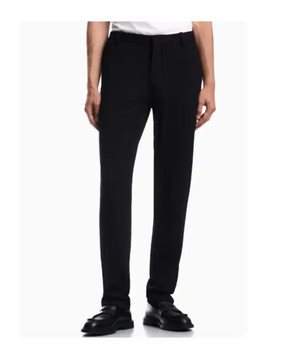 Emporio Armani Trousers In Techno Jersey Pique
