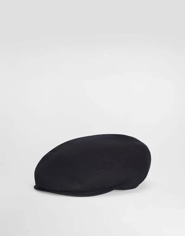 Dolce & Gabbana Dolce Gabbana Logo Patch Flat Cap