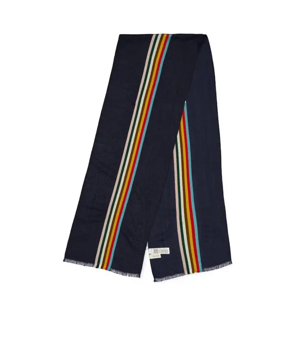 Paul Smith Stripe Wool Scarf