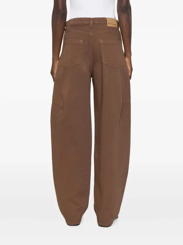 ERMANNO FIRENZE Paneled Wide-leg Jeans