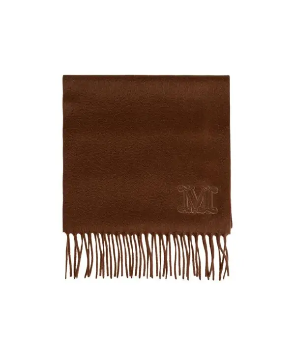 Max Mara Tasseled Scarf - Brown