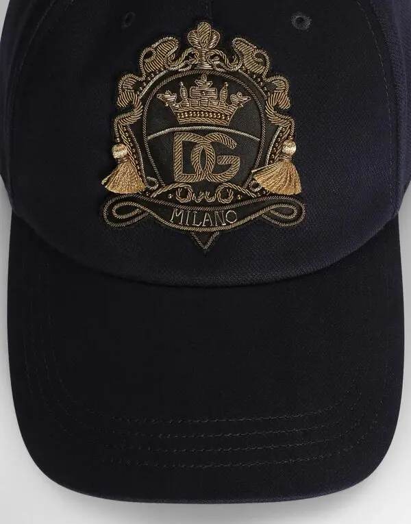 Dolce & Gabbana Dolce Gabbana Logo Patch Baseball Cap