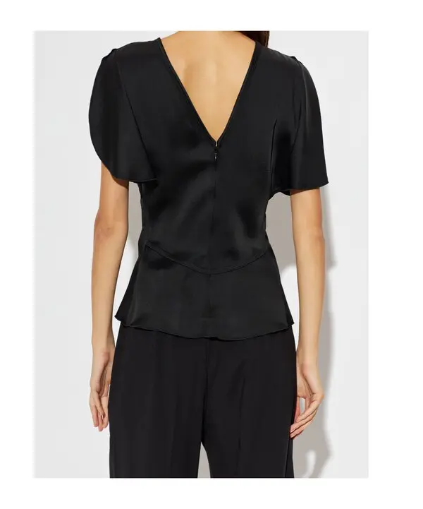 Victoria Beckham Sleeveless Satin Top