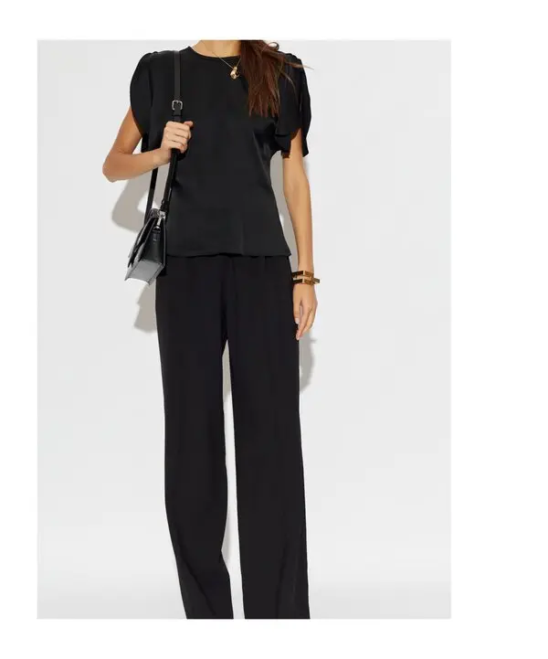 Victoria Beckham Sleeveless Satin Top