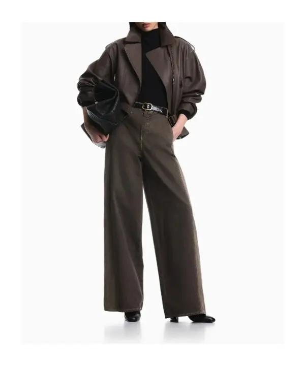 Emporio Armani Five-pocket Wide-leg Jeans