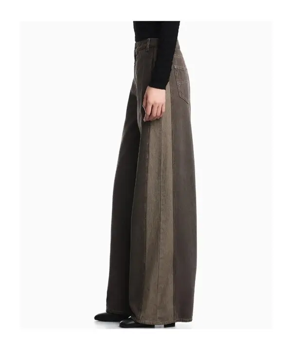 Emporio Armani Five-pocket Wide-leg Jeans