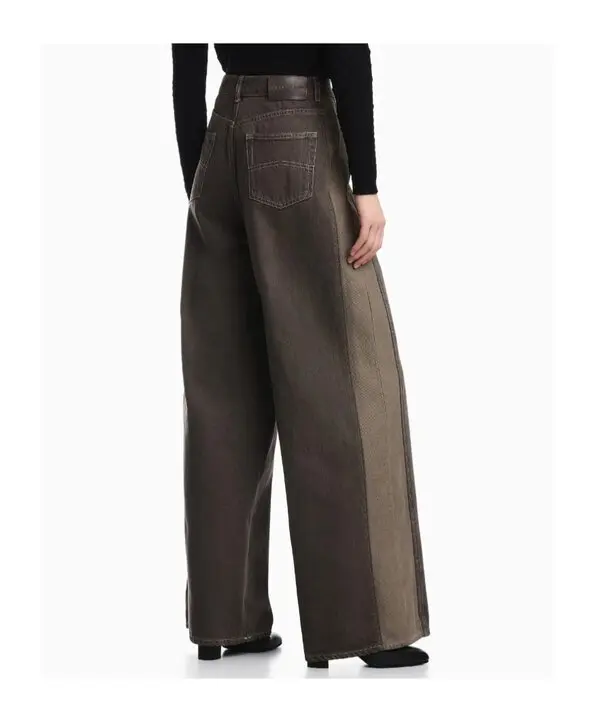 Emporio Armani Five-pocket Wide-leg Jeans