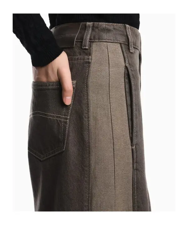 Emporio Armani Five-pocket Wide-leg Jeans