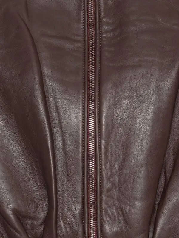 ROTATE BY BIRGER CHRISTENSEN Bonded Leather Jacket