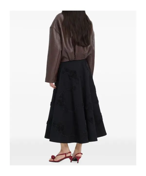 ROTATE BY BIRGER CHRISTENSEN Bonded Leather Jacket