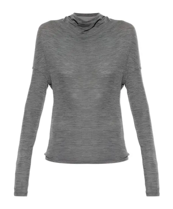 Victoria Beckham Long-sleeved Top - Grey