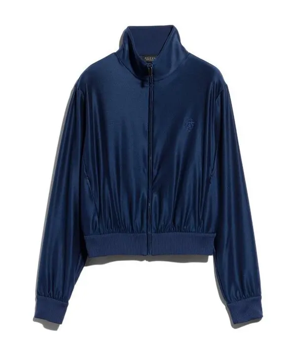 Gucci Embroidered Zip Jacket