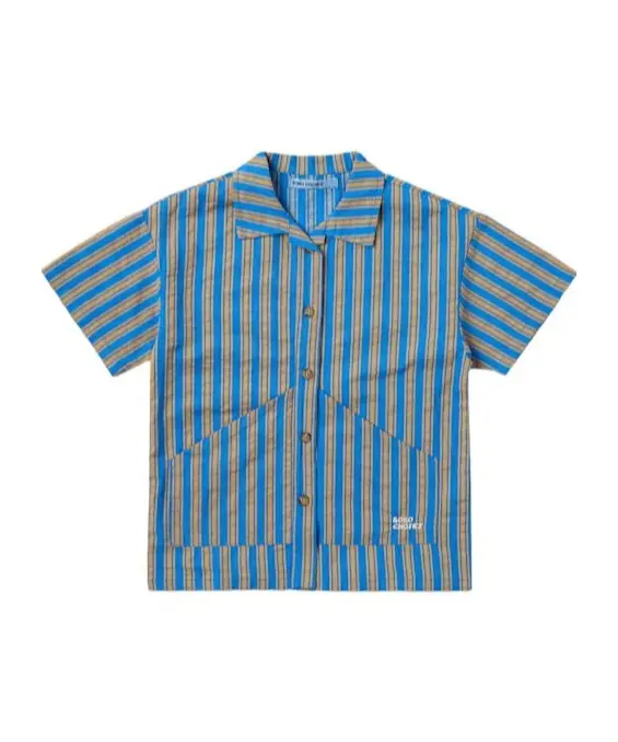 BOBO CHOSES Shortsleeve Button Top