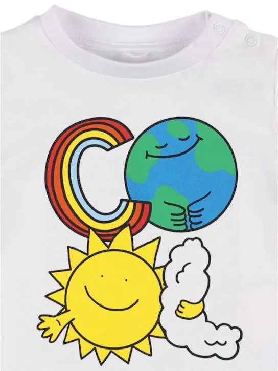 Stella McCartney Spliced Print Tshirt