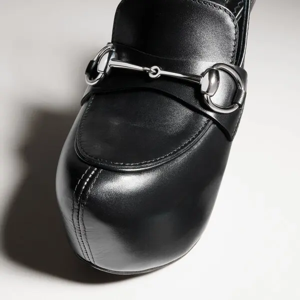 Gucci Platform Slingback With Horsebit