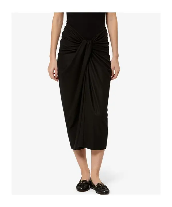 Isabel Marant Étoile Draped Knot-detail Midi Skirt