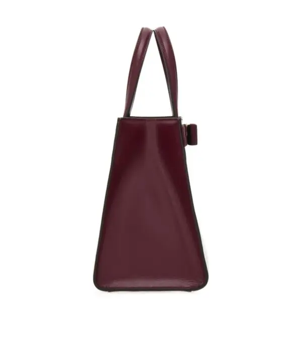 FERRAGAMO Vara Bow Shoulder Bag - Plum