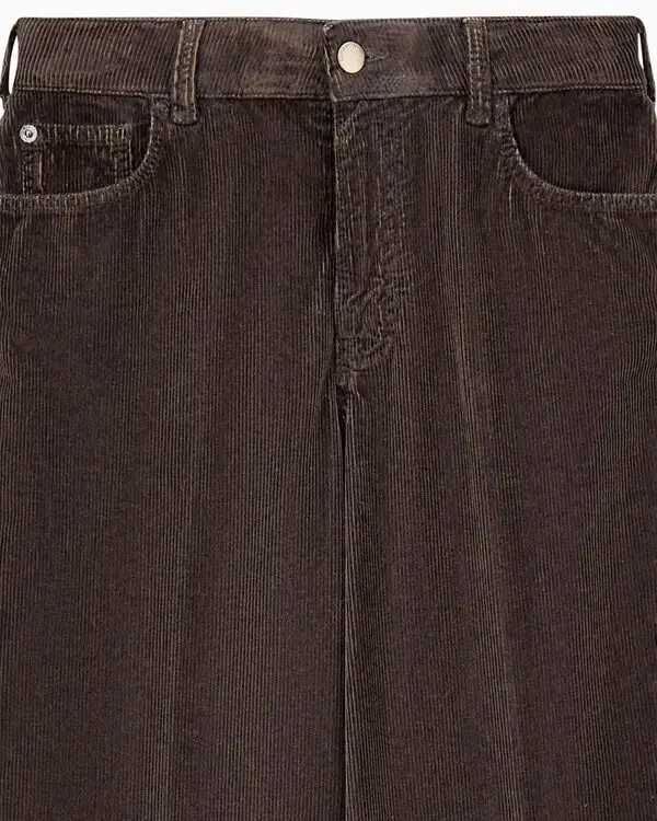 Emporio Armani Five-pocket Corduroy Trousers