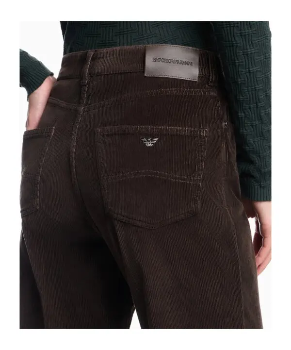Emporio Armani Five-pocket Corduroy Trousers
