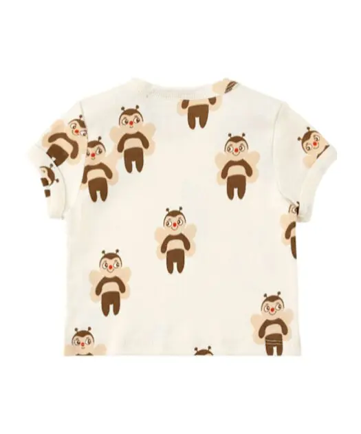 MINI RODINI Solidcolor Print Top