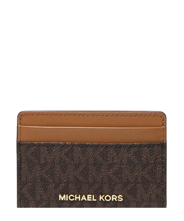 Michael Kors Minimalist Card Holder - Brown
