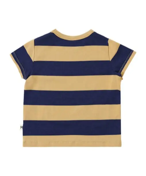 MINI RODINI Colorblock Striped Tshirt