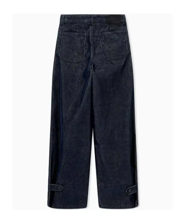 Emporio Armani Mid-rise Wide-leg Jeans