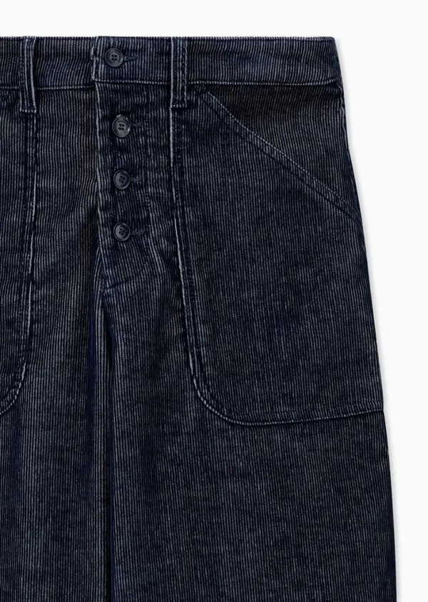 Emporio Armani Mid-rise Wide-leg Jeans