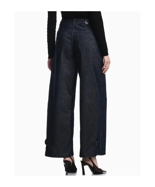 Emporio Armani Mid-rise Wide-leg Jeans