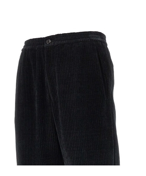 Emporio Armani Elastic-waist Casual Trousers