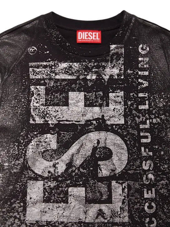 DIESEL® Solidcolor Print Top