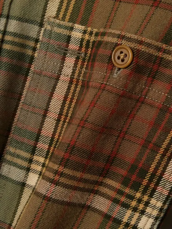 Ralph Lauren Belted Checked Cotton-flannel Maxi Shirt Dress