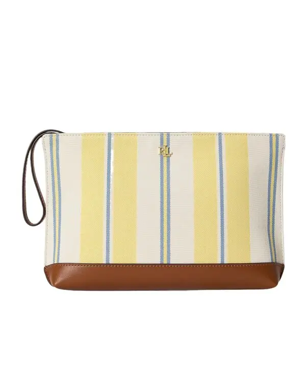 Ralph Lauren Genuineleather Clutch - White