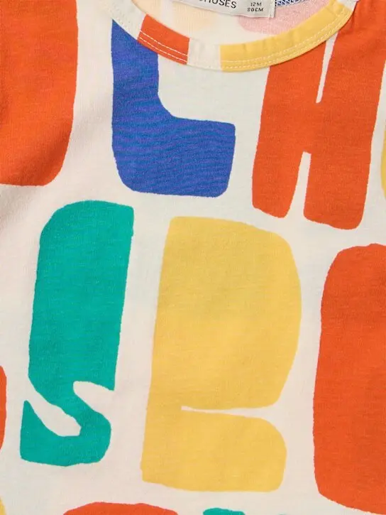 BOBO CHOSES Crewneck Graphic Print Top